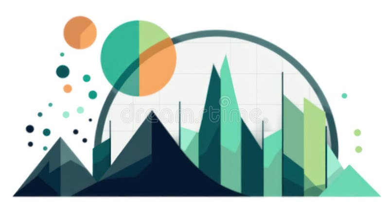 A Environmental Analytics Icon Representing the Use of Data Analysis To ...