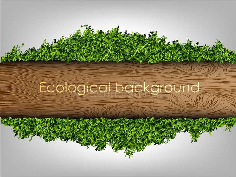 Environmental Background of the Banner Stock Vector - Illustration of ...
