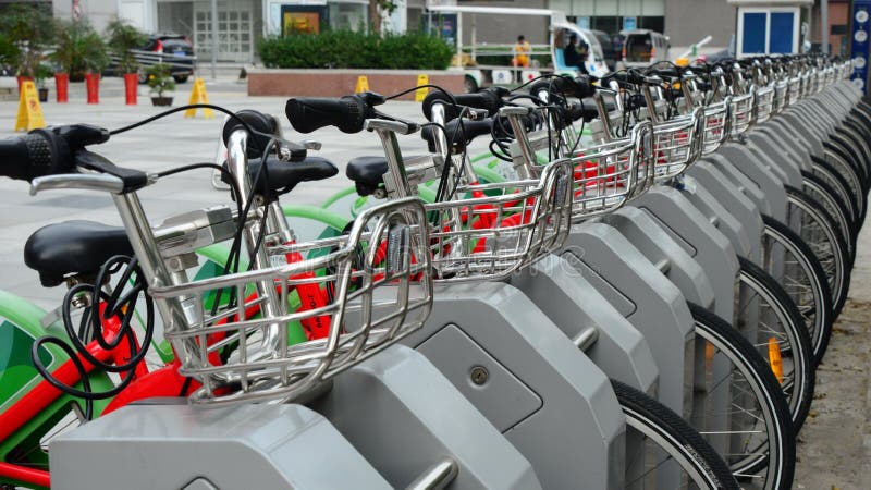 Environmental bike editorial stock image. Image of business - 44811064