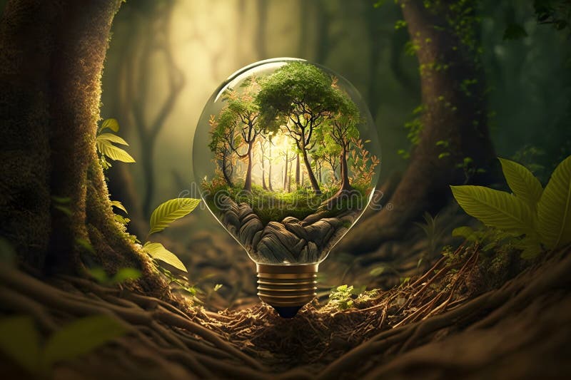 Environmental Concept, AI Generative Stock Illustration - Illustration ...