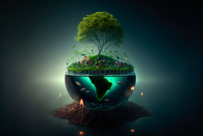 Environmental Concept Illustration Stock Illustration - Illustration of ...