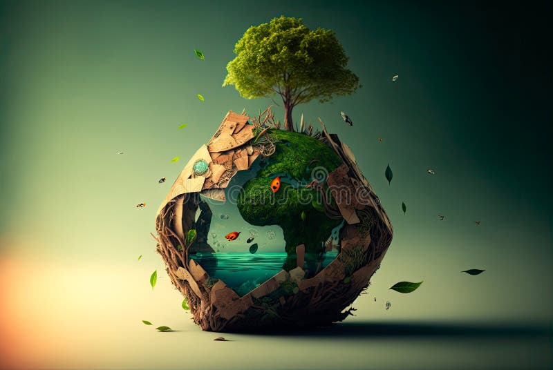Environmental Concept Illustration Stock Illustration - Illustration of ...