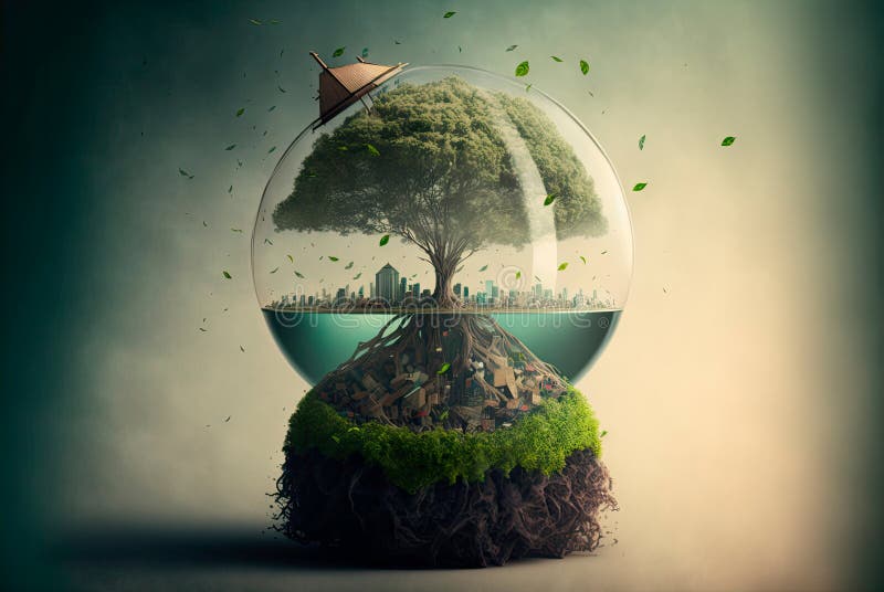 Environmental Concept Illustration Stock Illustration - Illustration of ...
