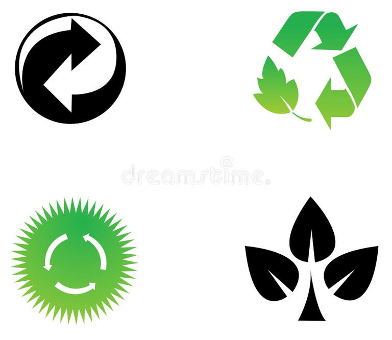 Environmental Conservation Sym Stock Vector - Illustration of vector ...