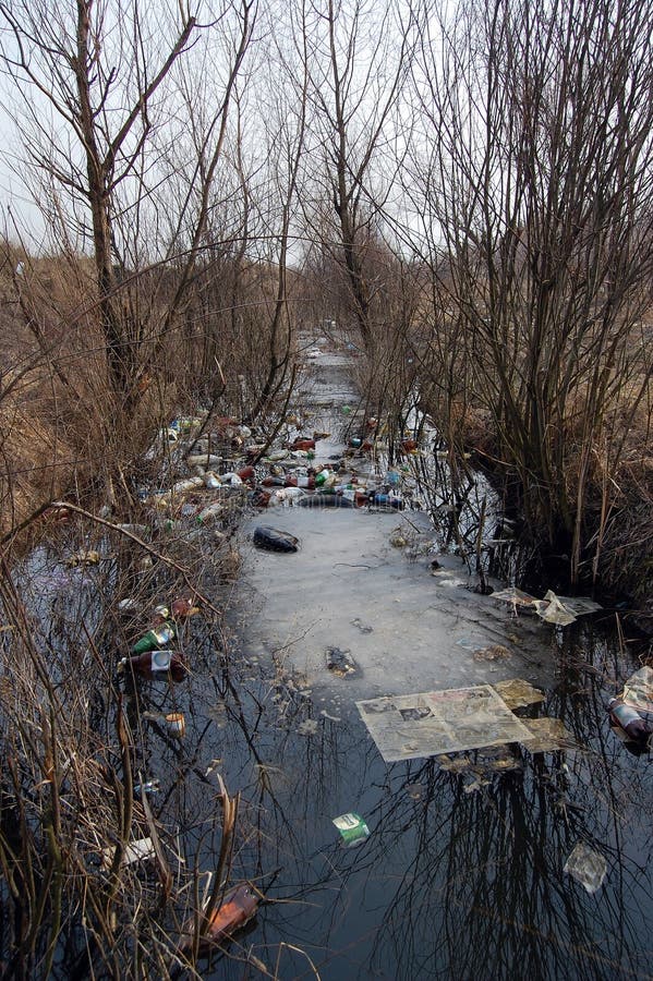 Environmental Contamination. Stock Image - Image of capitalism ...