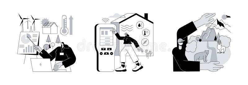 Resources Protection Abstract Concept Vector Illustration. Stock Vector ...