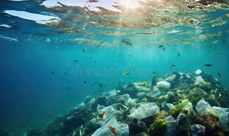 Environmental Crisis: Vast Ocean Pollution Threatening Marine Life and ...