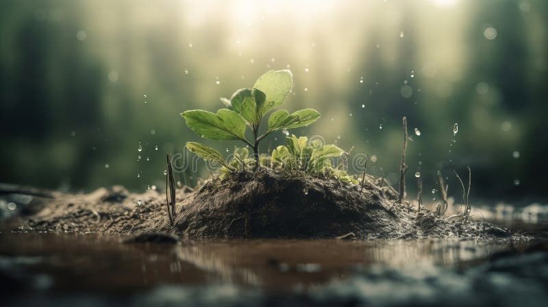 Environmental and Ecology Concept Realistic. AI Generated Stock ...