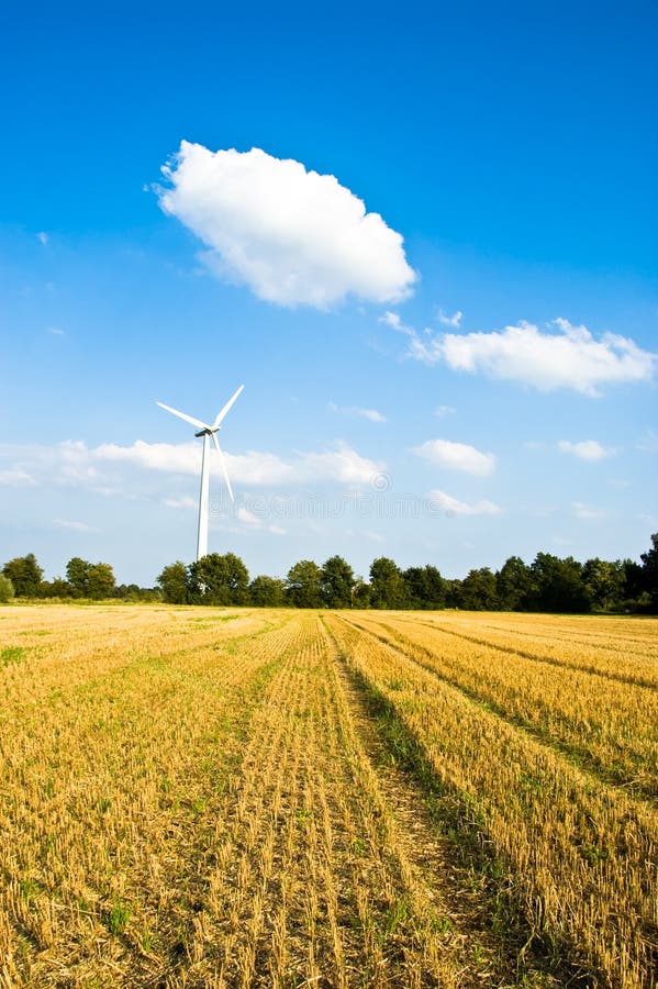 Environmental Energy Windmill Stock Photo - Image of electricity ...
