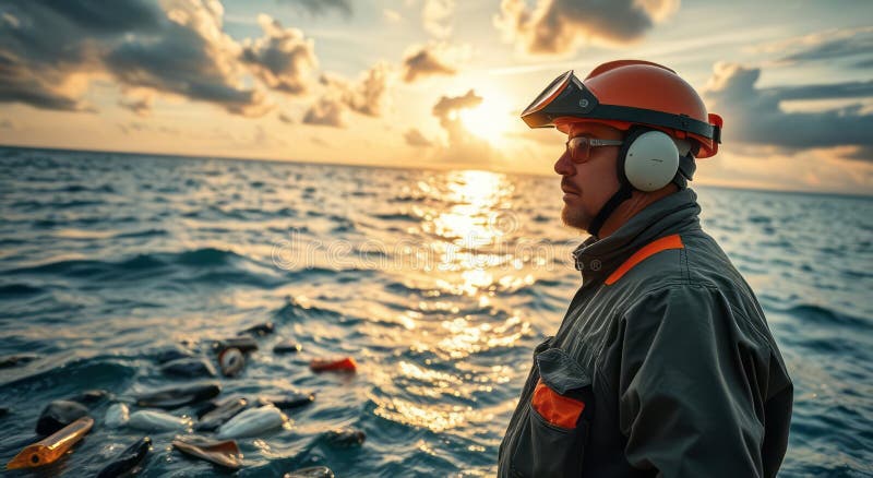 Environmental Engineer Developing Methods To Reduce Plastic Pollution ...