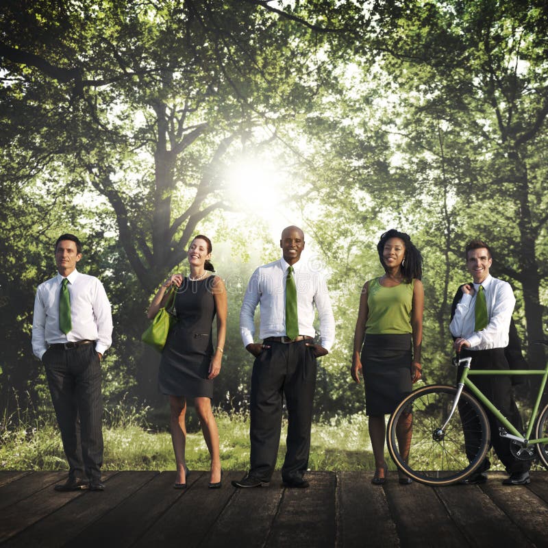 Eco Friendly Office Building Stock Image - Image of nonresidential ...