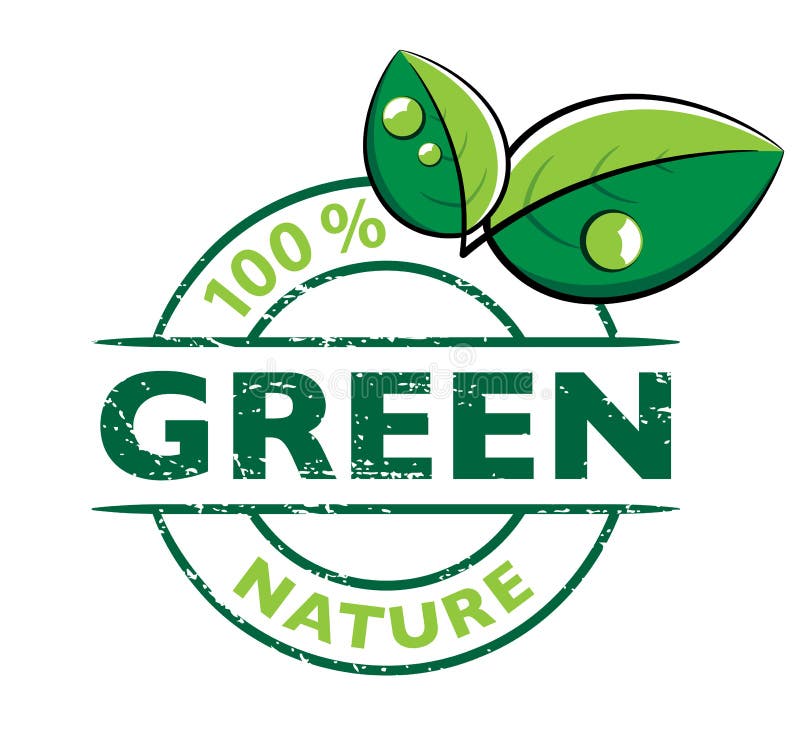 Environmental green logo stock vector. Illustration of leaf - 17069235