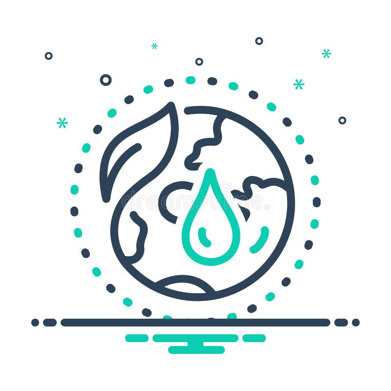 Mix Icon for Environmental, Environment and Earth Stock Vector ...