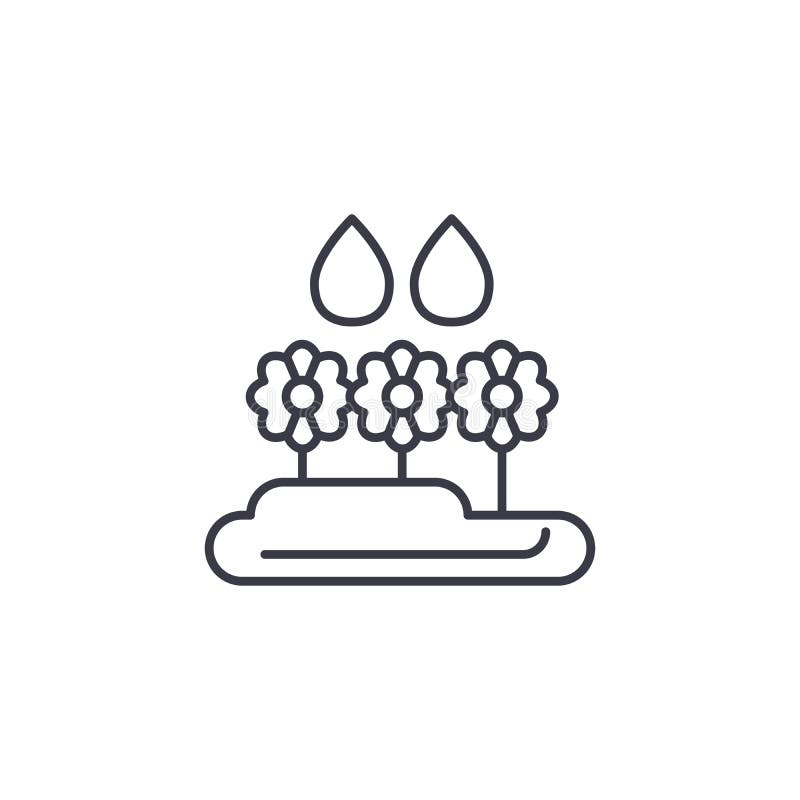 Environmental Impact Linear Icon Concept. Environmental Impact Line ...