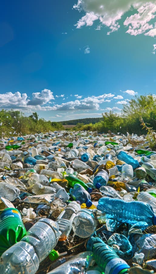 Environmental Impact Scattered Plastic Waste in Natural Landscape Under ...