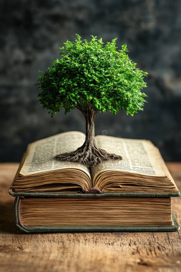 Environmental Law, a 3D Rendering of a Law Book Featuring a Tree ...
