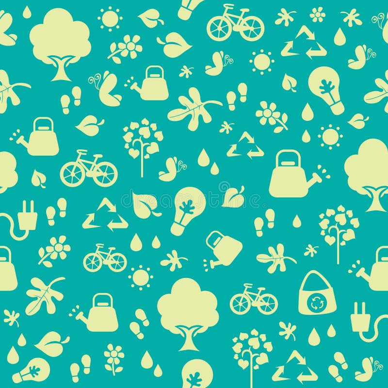 Environmental Pattern Background. Vector Illustration Decorative Design ...