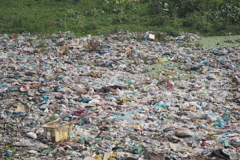 Environmental Pollution Caused by Plastic Waste in a Natural Area Stock ...