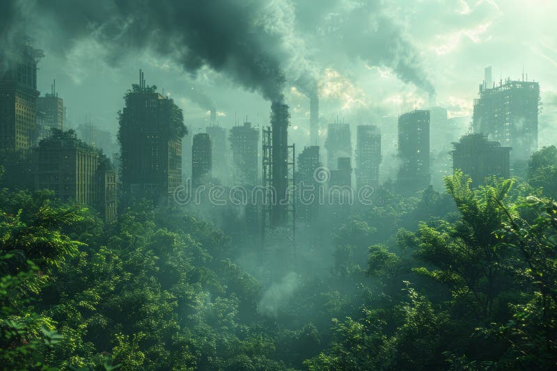 Environmental Pollution Concept,Earth Change, Save the Word Stock Photo ...