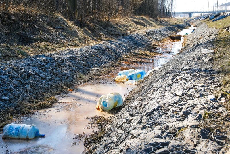 Environmental Pollution. Ecological Pollution. Problem of Ecology Stock ...