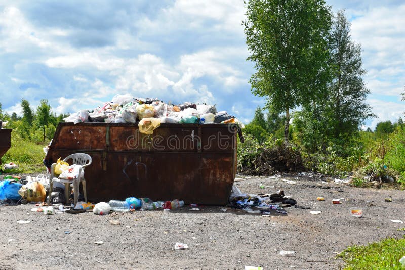 Environmental Pollution. an Environmental Problem and Recycling in ...