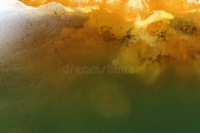 Environmental Pollution from Extraction of Copper Ore. View from Above ...