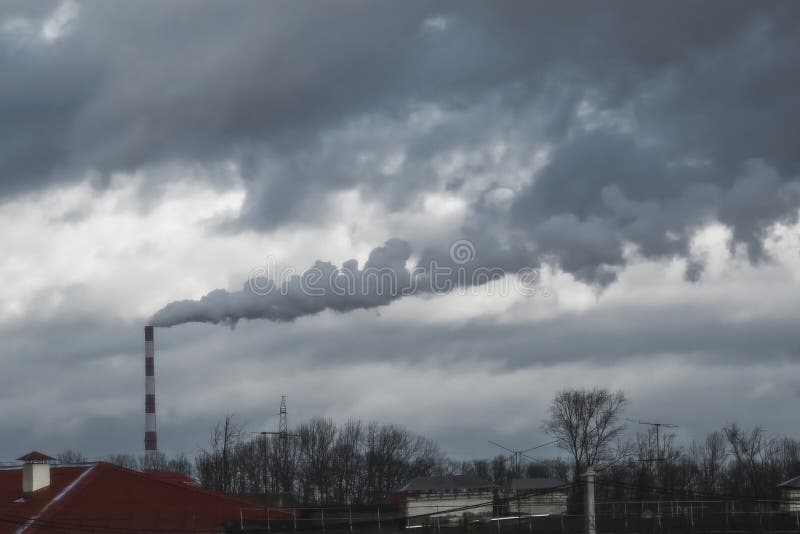 Environmental Pollution Environmental Problem Smoke From The Chimney
