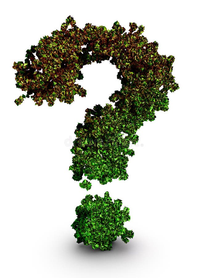 Environmental Preservation Question Concept Stock Illustration ...