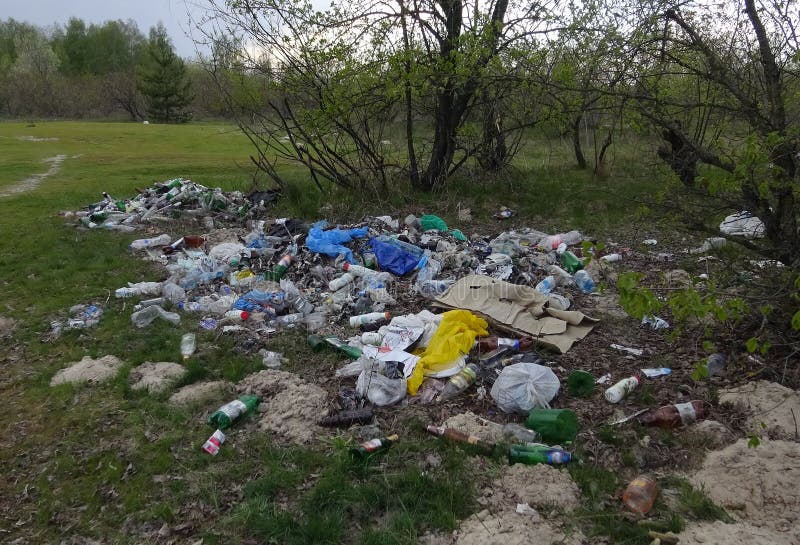 Environmental Problem, Pollution, Polyethylene, Polypropylene, Mud ...