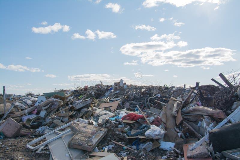 Environmental Problems City Waste Landscape Stock Photo - Image of ...