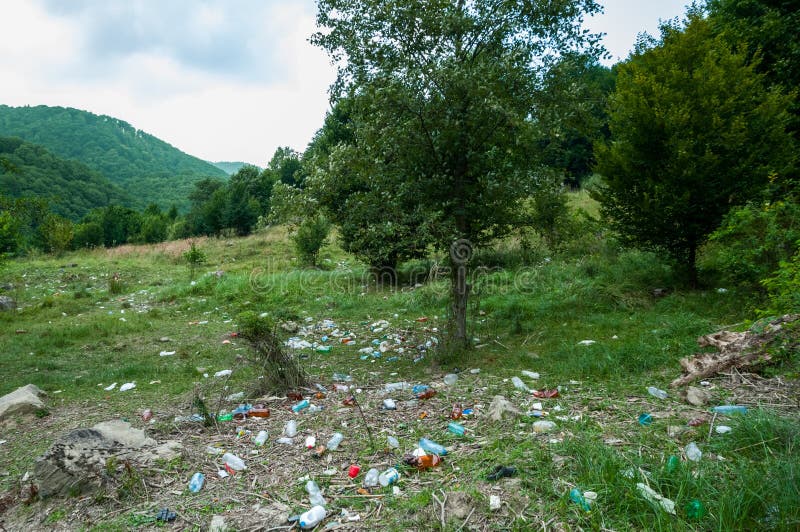 Environmental Problems and Nature Pollution Stock Photo - Image of ...