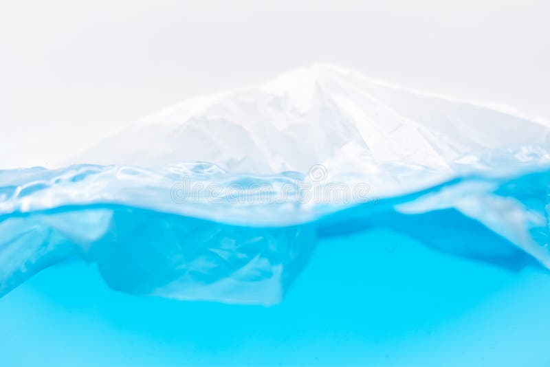 Environmental Problems of Plastic Pollution in Ocean Stock Photo ...