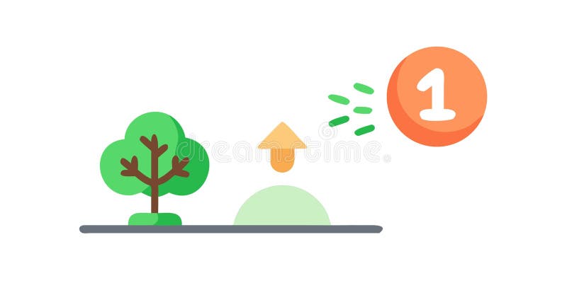 Environmental Progress Alert and Nature Update Notification, Vector ...