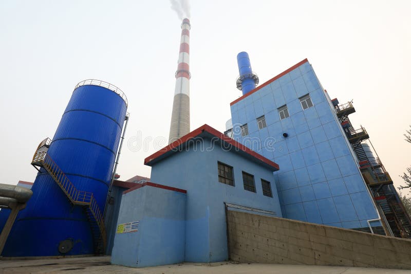 Environmental Protection Facilities in a Factory Stock Photo - Image of ...