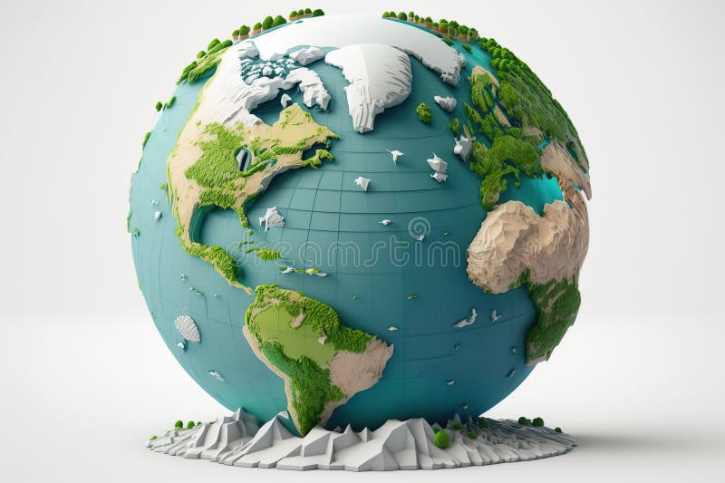 Environmental Protection and Save Earth. Generative AI Stock ...