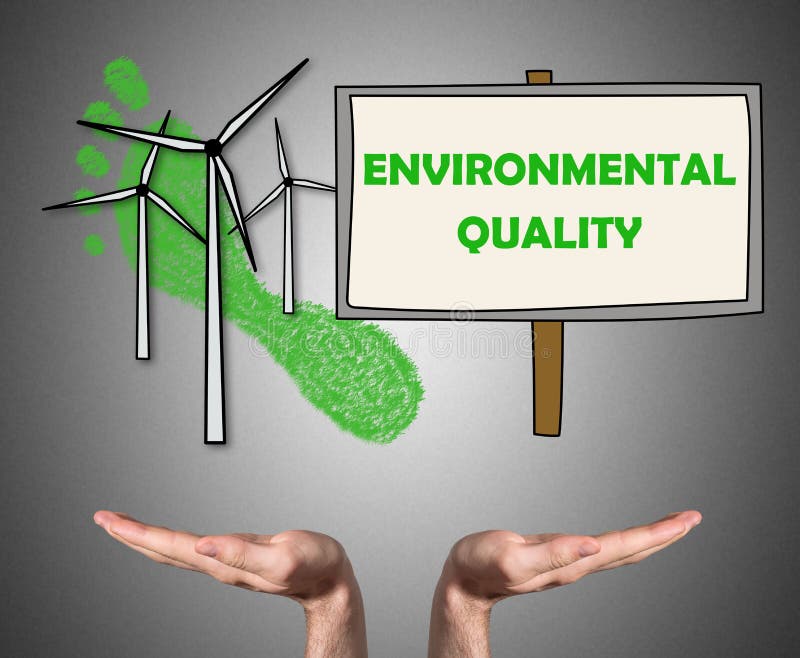 Environmental Quality Assessment RGB Color Icon Stock Vector ...