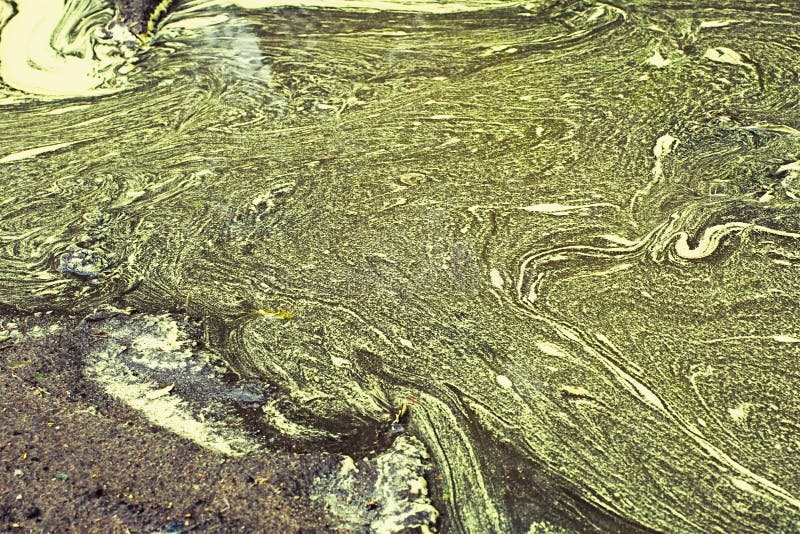 Environmental and Rain Water Pollution Stock Photo - Image of abstract ...