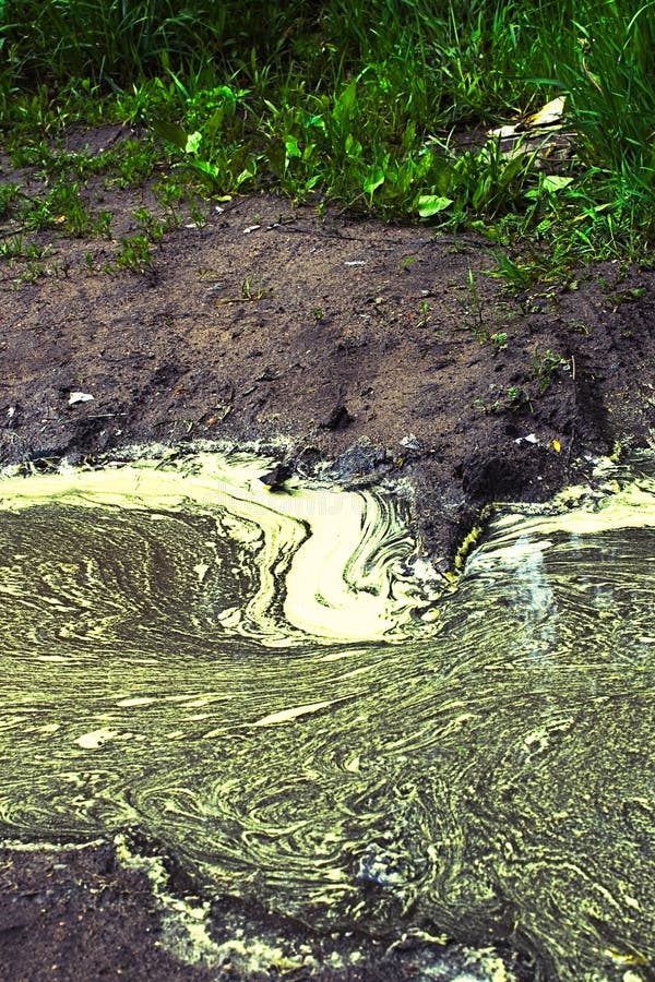 Environmental And Rain Water Pollution Stock Photo - Image of ...