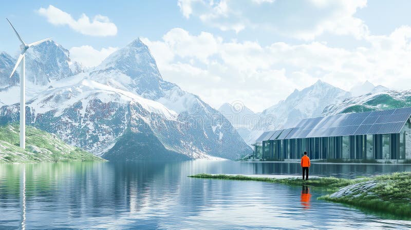 An Environmental Scientist Collaborating on Sustainable Solutions To ...