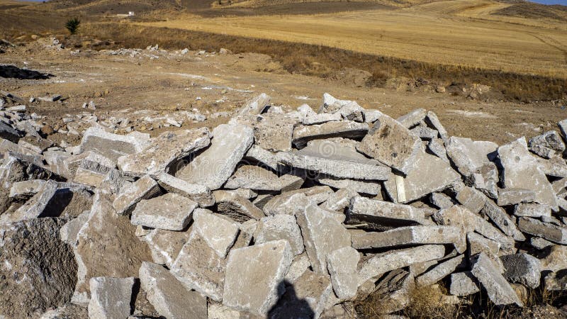 Environmental Solid Waste, Polluting the Environment, Concrete Waste ...