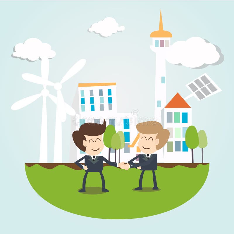 Environmental Sustainability Business Concept Stock Vector ...