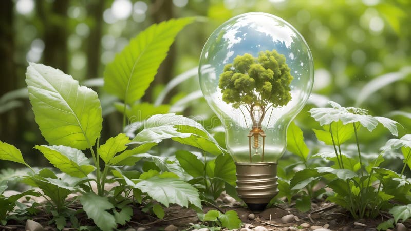 Environmental Technology and the Path To a Greener World Stock ...