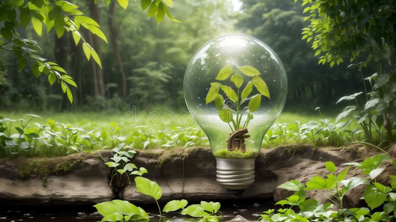 Environmental Technology and the Path To a Greener World Stock ...