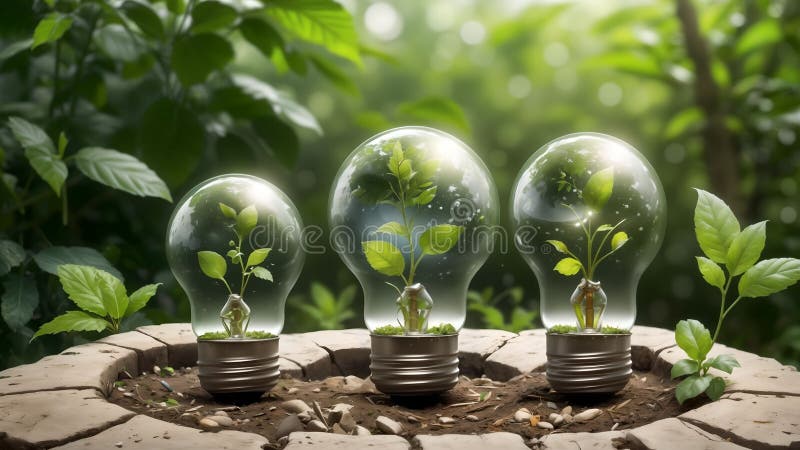 Environmental Technology and the Path To a Greener World Stock ...