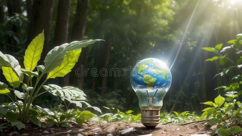 Environmental Technology and the Path To a Greener World Stock ...