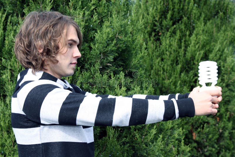 Environmentalist stock photo. Image of male, handsome - 7485868