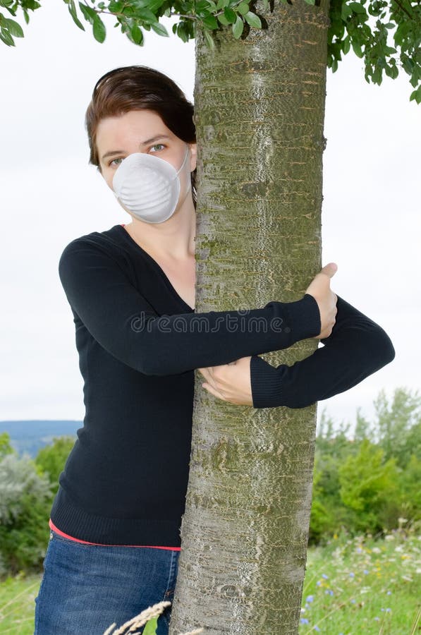Environmentalist woman stock image. Image of embrace - 22304277