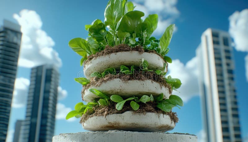 Envision a Biodegradable Lifestyle of the Future Hyper-Realistic Image ...