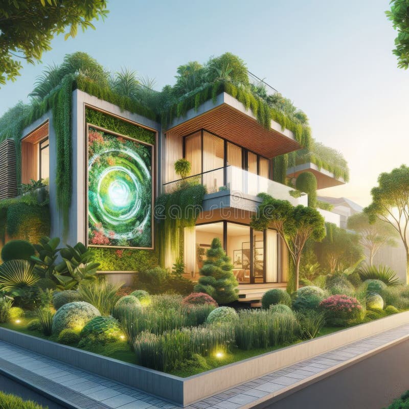 Envision a Future Where Homes Stand As Beacons of Sustainability, Their ...