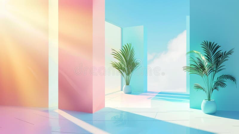 Envision a Room Where Every Wall Opens To a Unique Environment, Beyond ...